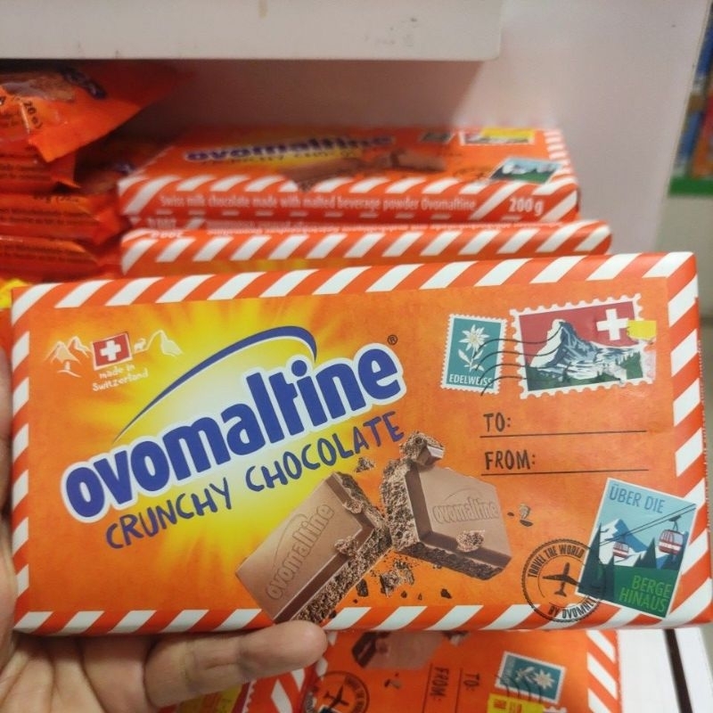 Ovomaltine Crunchy Chocolate 200g (Switzerland) | Shopee Singapore
