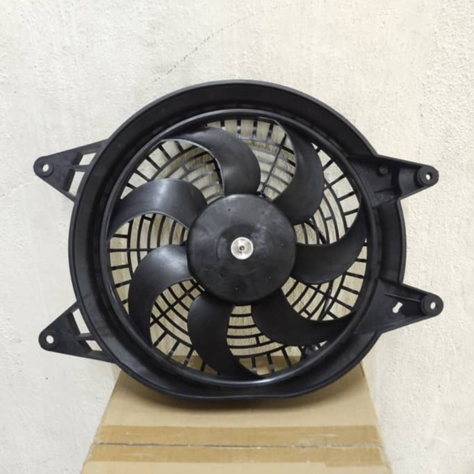 KIA CARNIVAL 2.5 NAZA RIA RADIATOR AIR COND FAN MOTOR FAN SHROUD ...