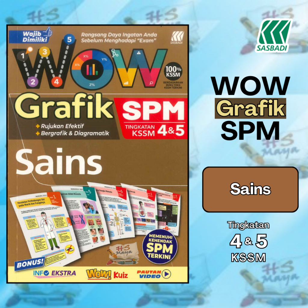 [Citation Book] WOW Graph SPM Science Level 4 & 5 KSSM (2024) [SASBADI ...