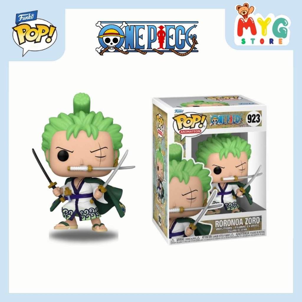 Funko Pop Vinyl One Piece Roronoa Zoro No 923 Animation 54462 ...