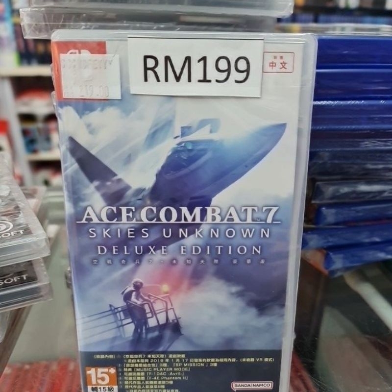 nintendo switch ace combat 7 Skies Unknown deluxe edition hk new and ...
