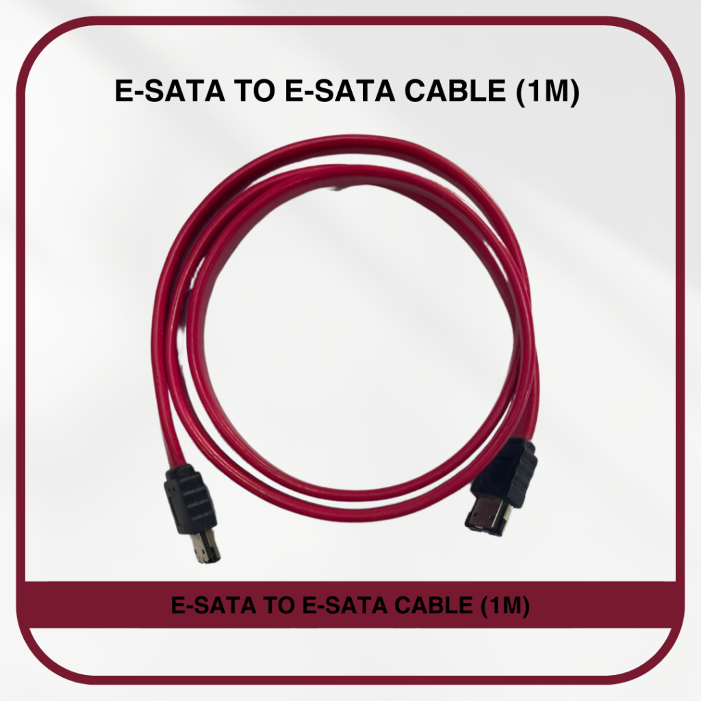 E-Sata E Sata Cable to E-Sata E Sata Cable for 1M 1 Meter | Shopee ...