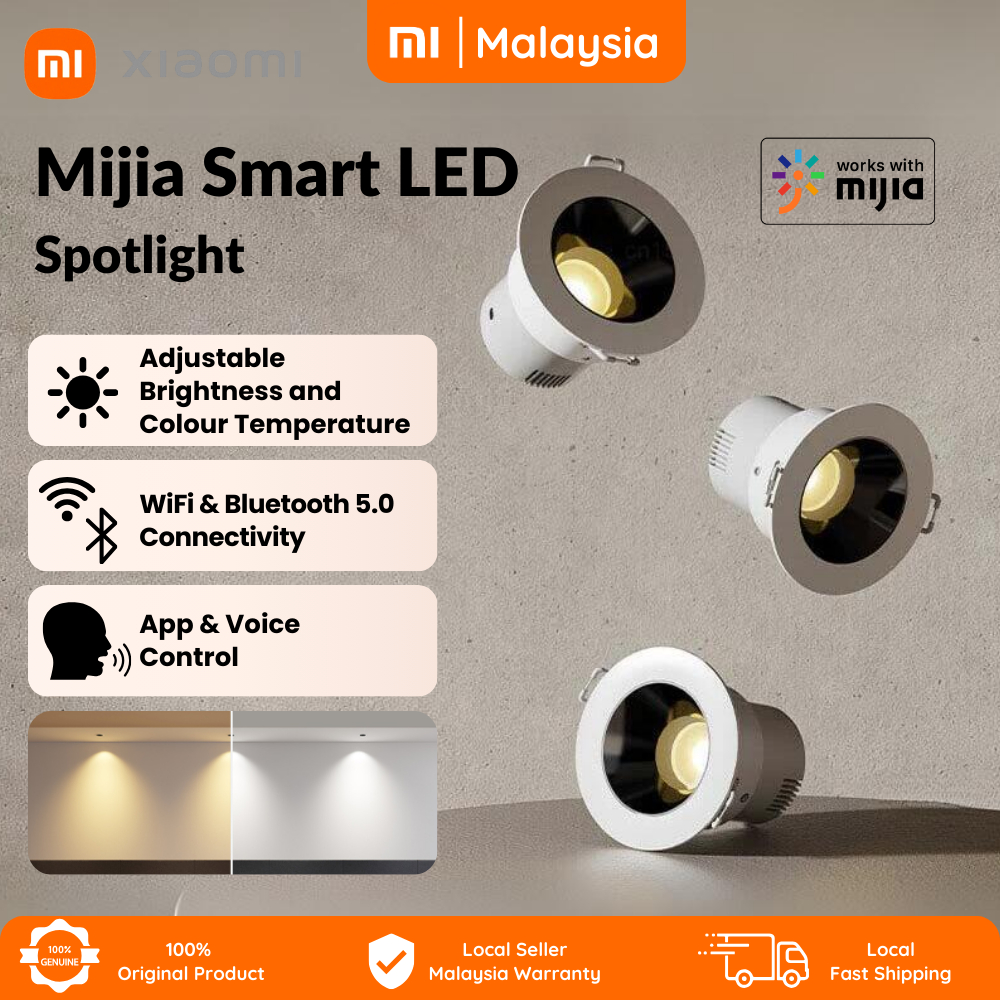 Xiaomi Mijia Smart LED spotlight Bluetooth MESH version Ceiling Light ...