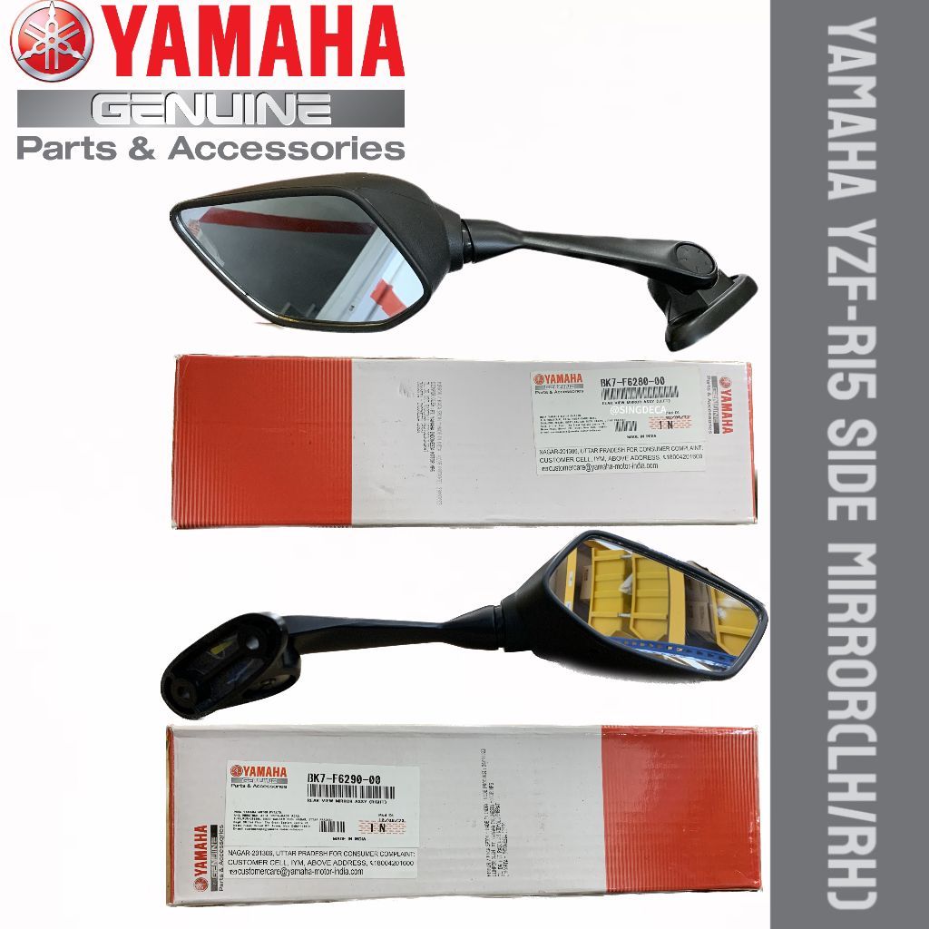 YAMAHA YZF-R15 SIDE MIRROR (LH/RH) | Shopee Singapore