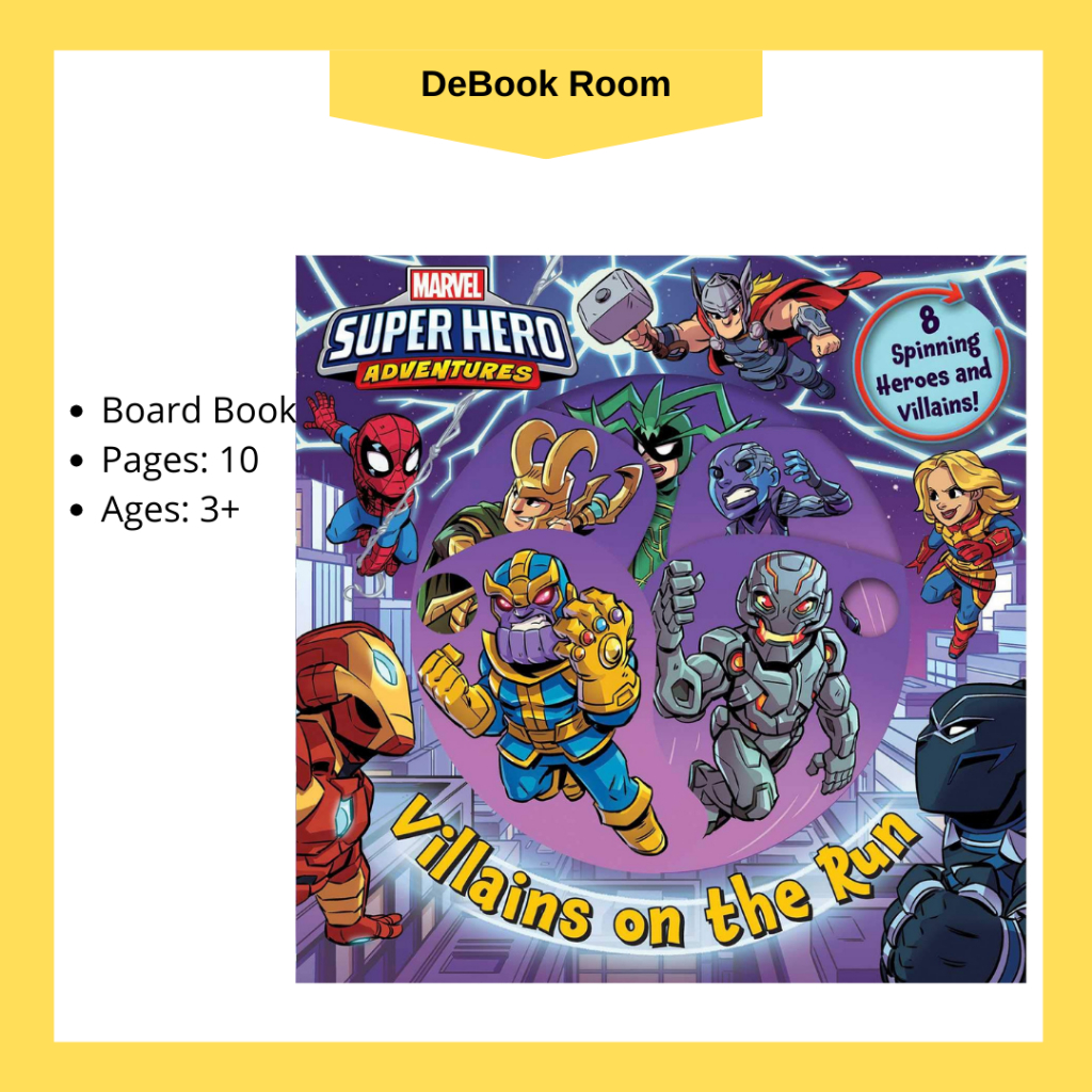 Marvel Super Hero Adventures: Villains on the Run (Spin Arounds) Board ...
