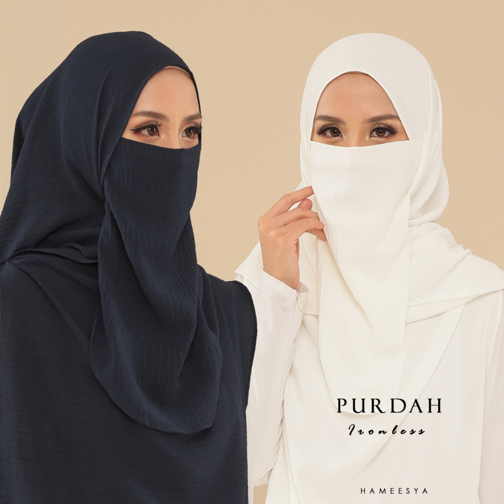 Purdah Ironless Purdah Sahaja Purdah Cey Pairing with Nadine & Warda ...