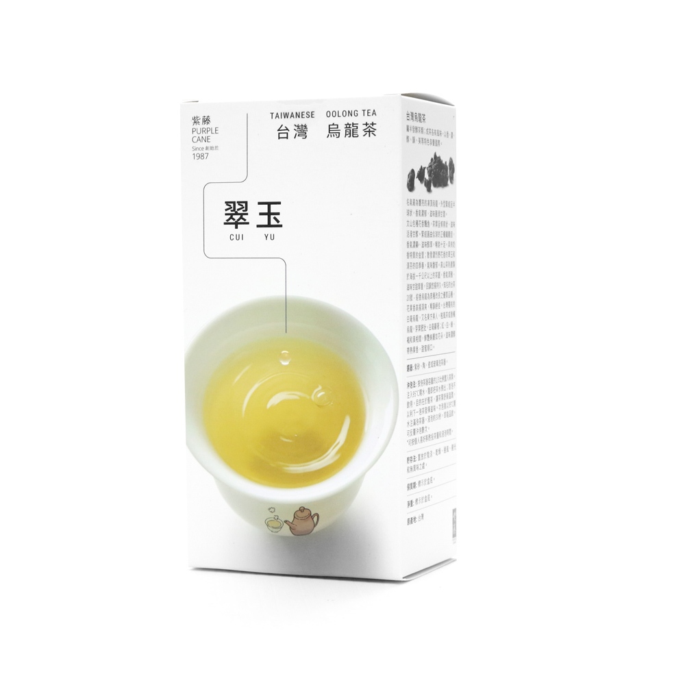 Purple Cane Cui Yu Oolong Tea Taiwan (100g) 紫藤 翠玉 乌龙茶 台湾(100克) | Shopee ...