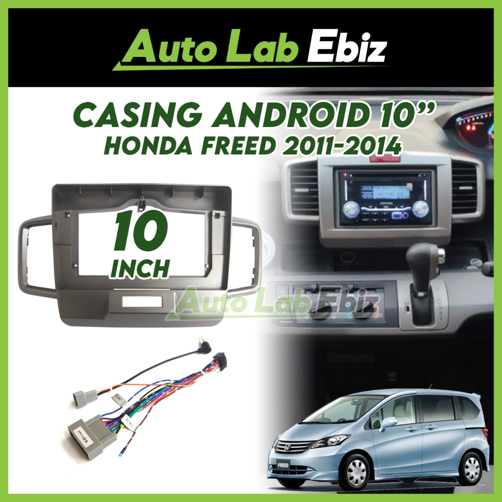 HONDA FREED 2011-2014 Android Player Casing 10" inch with Socket Power ...