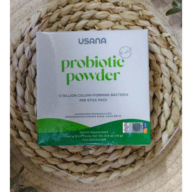 Usana Probiotic Powder USANA (14 stick packs*1g) 益生菌 with box [EXP 05/ ...