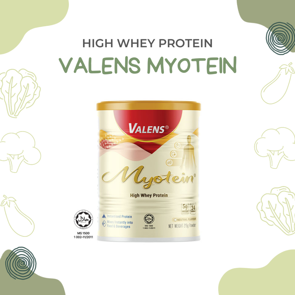 VALENS MYOTEIN HIGH WHEY PROTEIN 300G EXP 10/2025 | Shopee Singapore