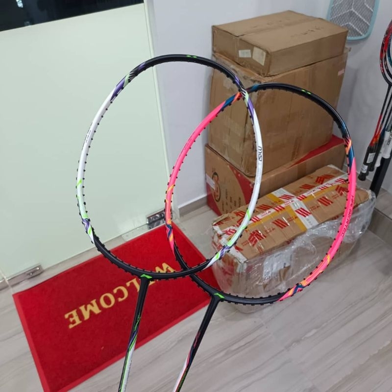 Lining Halbertec Motor 小马达 Racquet Frame Only (Free String Free Grip ...