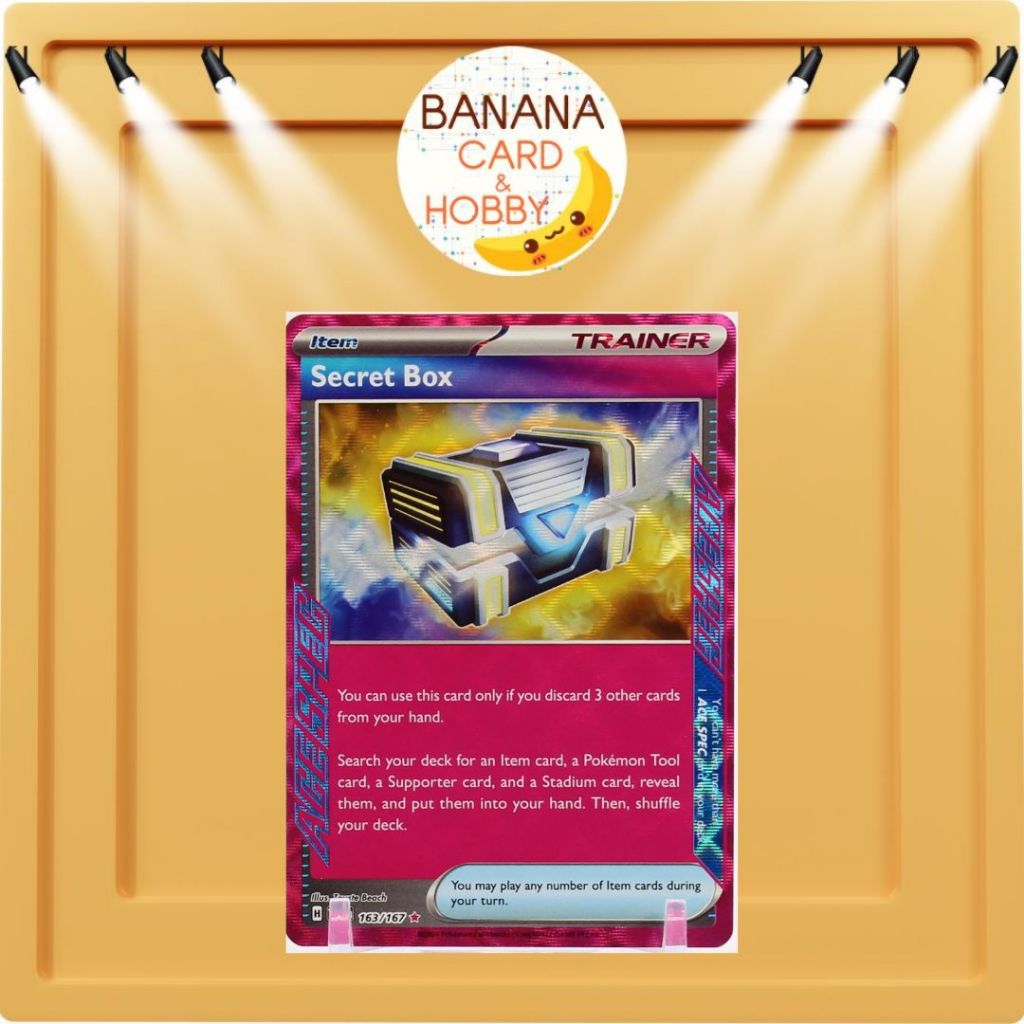 Pokemon TCG | Secret Box 163/167 | Ace Spec Card (Free Acrylic Case ...