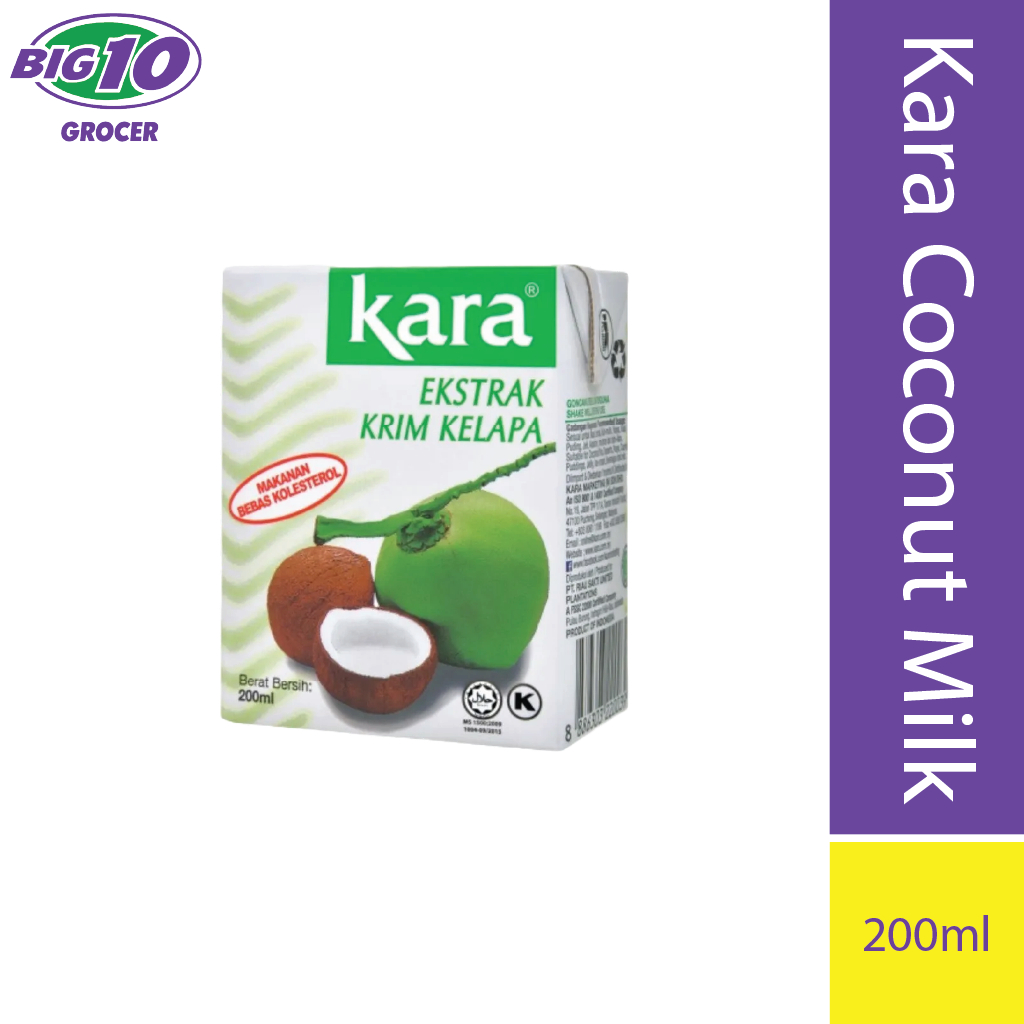 Kara Coconut Milk / Coconut Milk (200ml) | Shopee Singapore