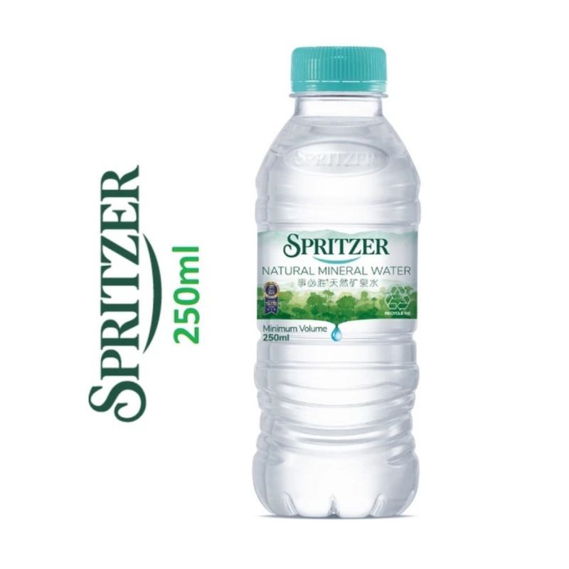 SPRITZER Natural Mineral Water 250ml | Shopee Singapore