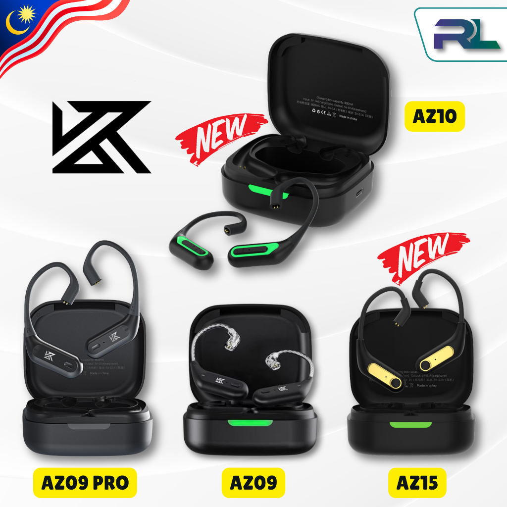 【ʙʟᴜᴇᴛᴏᴏᴛʜ ᴇᴀʀʜᴏᴏᴋ】KZ AZ15/AZ10/AZ09 PRO/AZ09 TWS APTX Bluetooth for ...