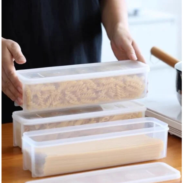 Pasta Container Fish Container Pasta Box Spaghetti Storage Box Case ...