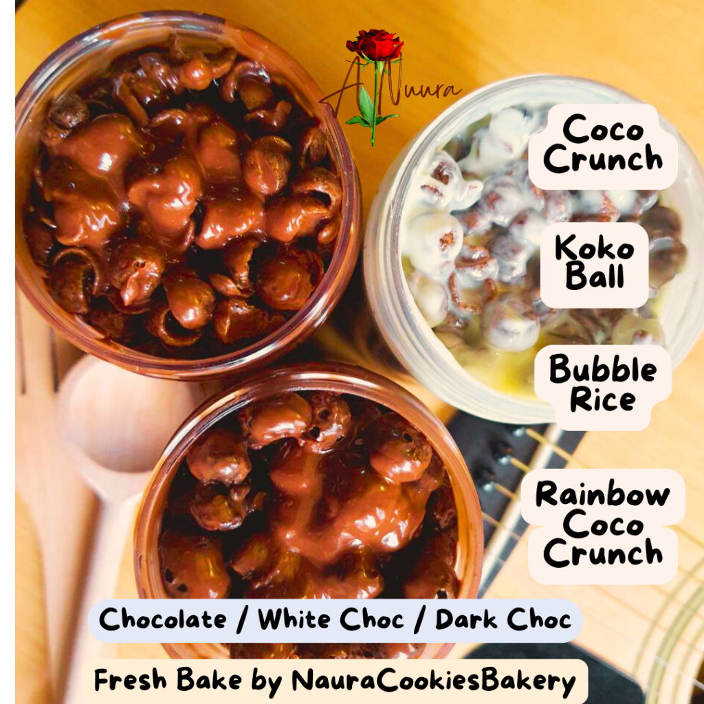 Choco Jar botol 300ml Mini coco crunch/KOKO BALLCoklat Beryls/Naura ...
