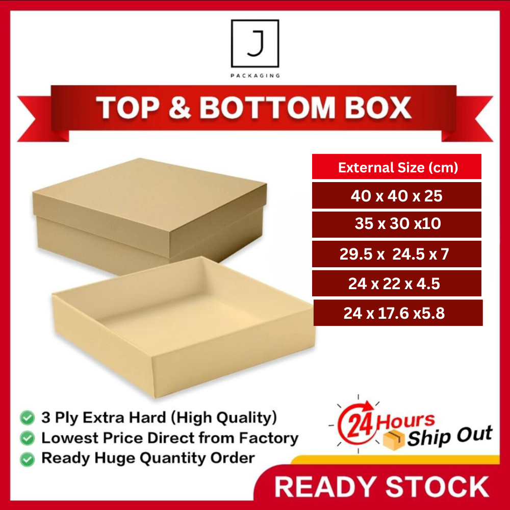 J Packaging | Top & Bottom Box Packaging Box Die Cut Box Box Paper Box ...