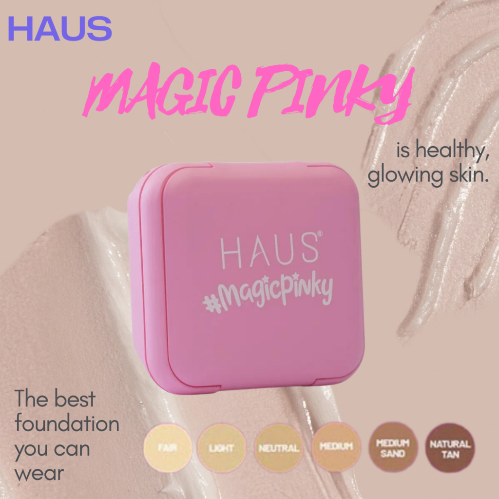 HAUS MAGIC PINKY COMPACT 11G ( 6 Colours ) | Shopee Singapore