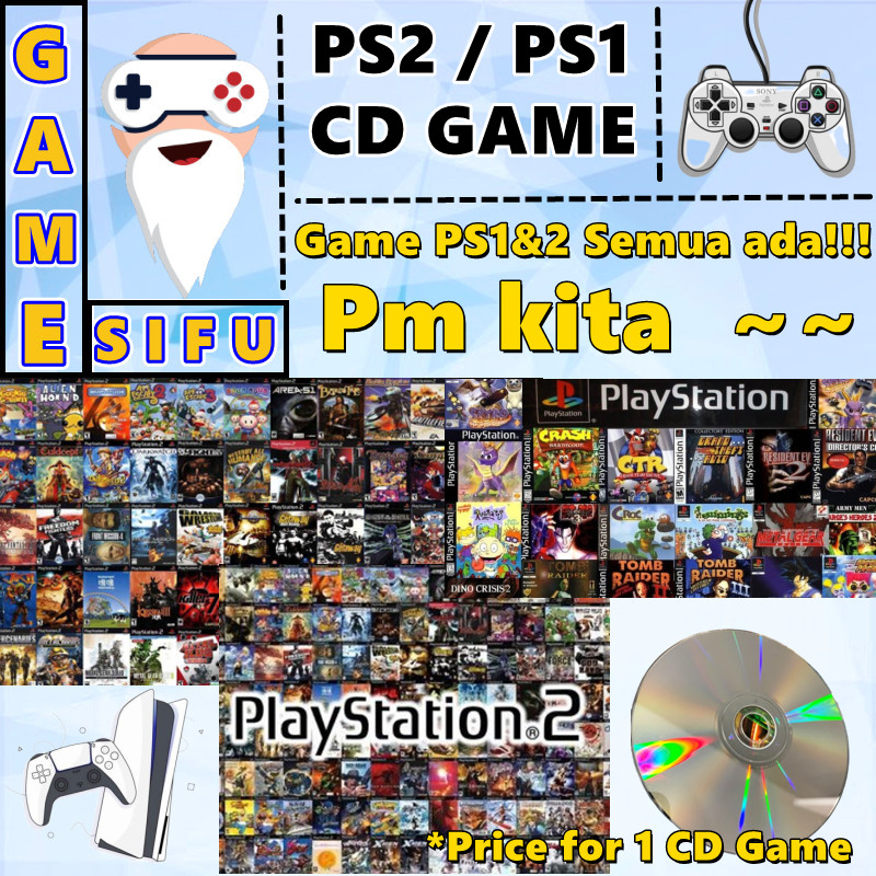 PlayStation PS2 & PS1 CD Game All Available Local!! Pm Us Game Name ...