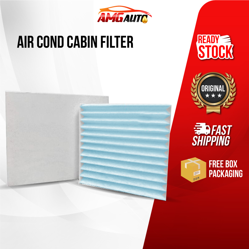 AIR COND CABIN FILTER WHITE/BLUE PERODUA MYVI LAGI BEST, MYVI NEW, ALZA ...