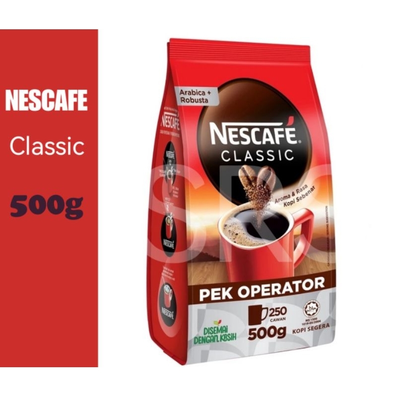 Nescafe Classic Coffee Refill 500g | Shopee Singapore