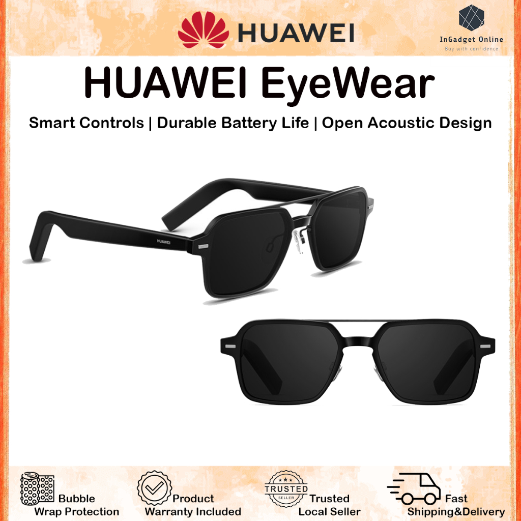 HUAWEI EyeWear | Smart Controls | Durable Battery Life | Open Acoustic ...