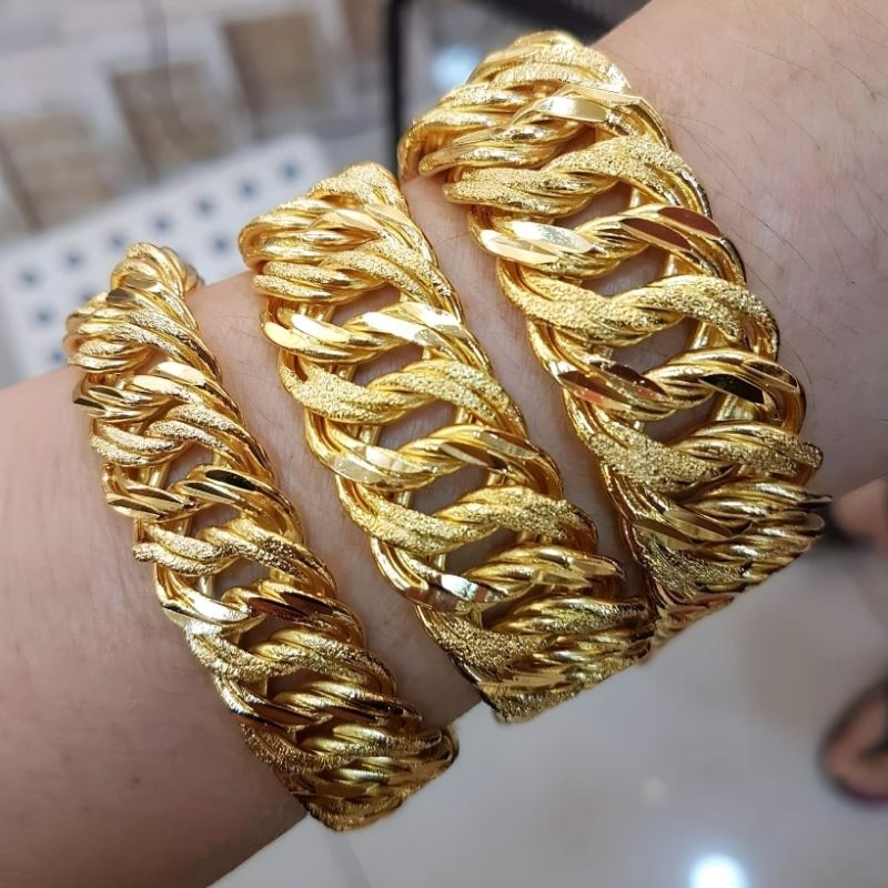 COP 916 PERSIS GOLD KOREAN HAND CHAIN ( BRACELET) | Shopee Singapore