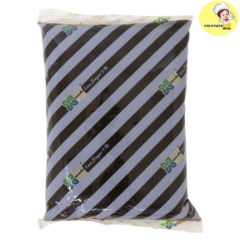 HOY KEE 1kg Red Bean Bun Filling (Less Sweet Less Sugar) HALAL ...