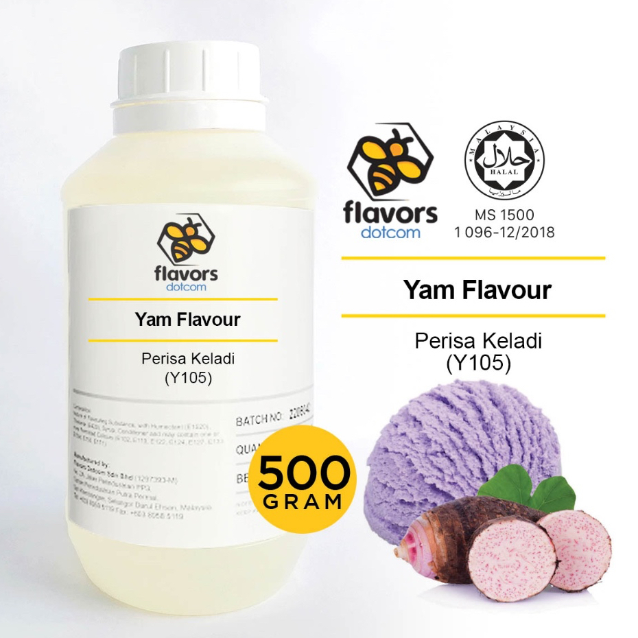 [HALAL] Flavors Dotcom - Yam Flavour (1KG/500g/250g) | Shopee Singapore