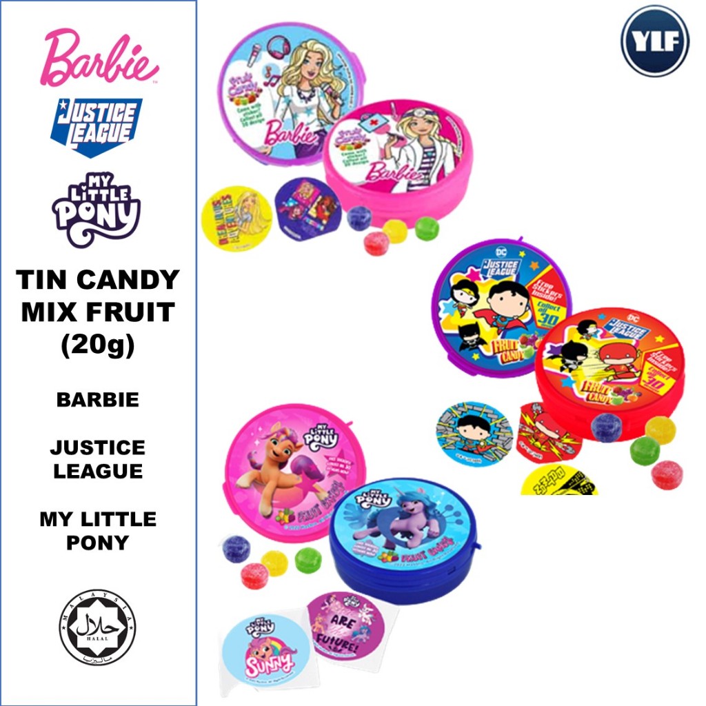 YLF TIN CANDY MIX FRUIT (20g) | Shopee Singapore
