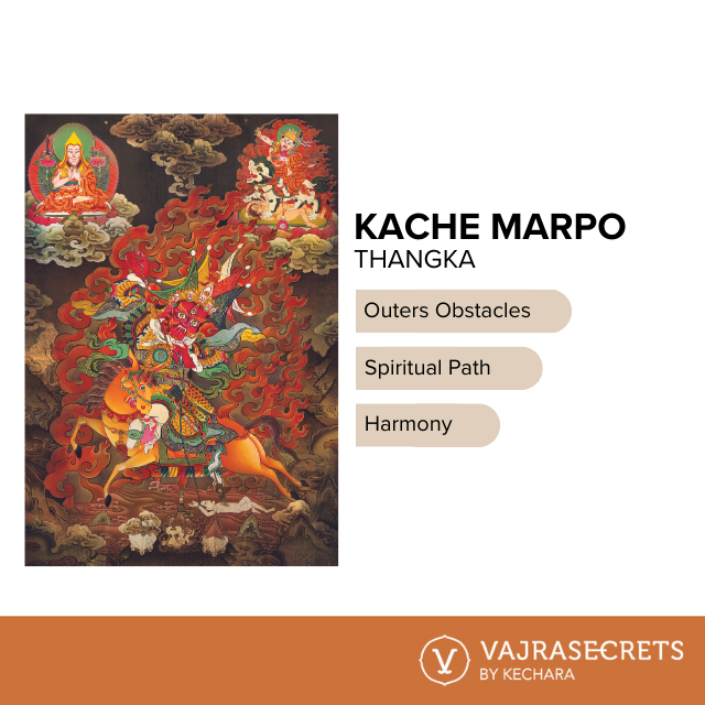 Kache Marpo Thangka (Vintage Effect) | Shopee Singapore