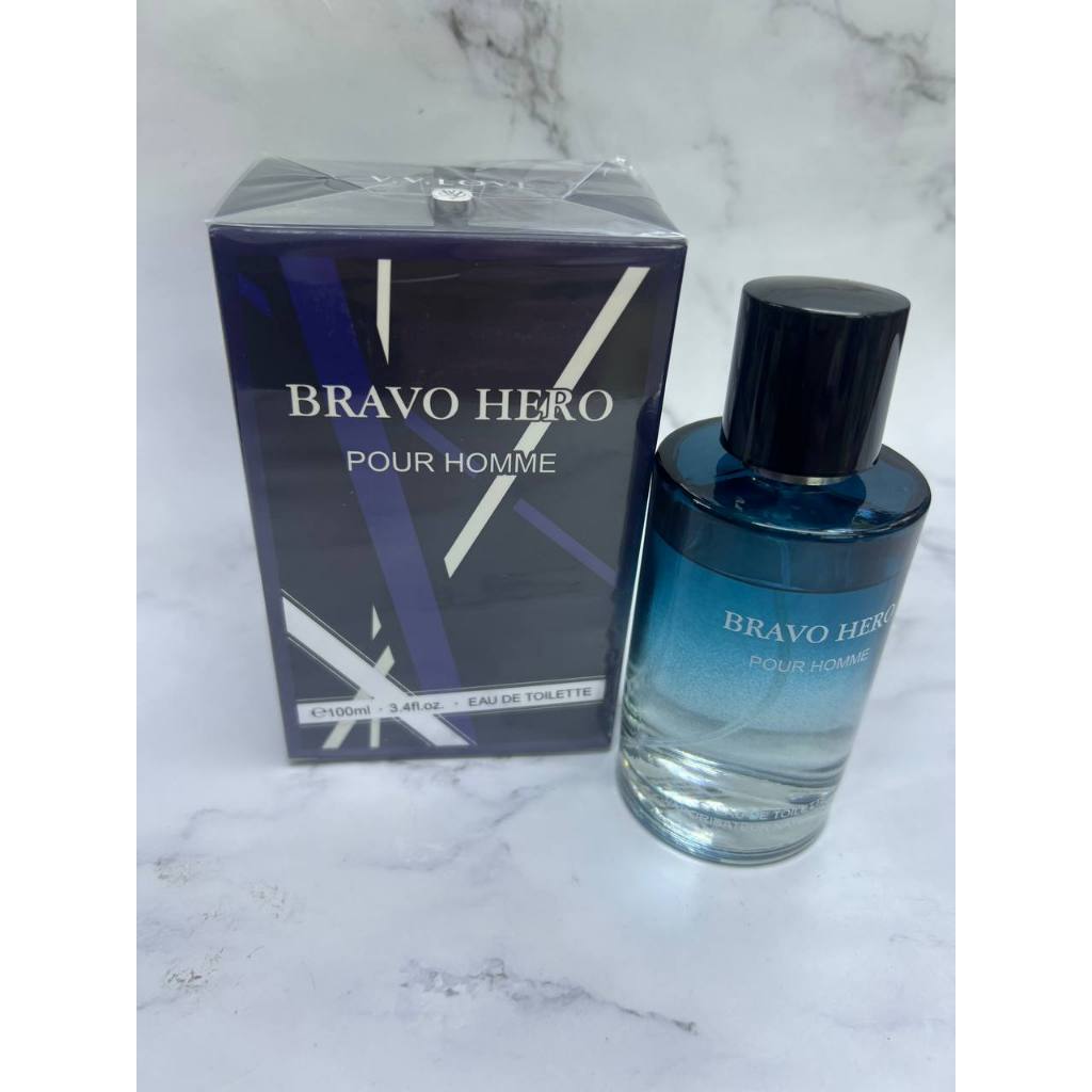 BRAVO HERO POUR HOMME PERFUME EDT 100ML | Shopee Singapore