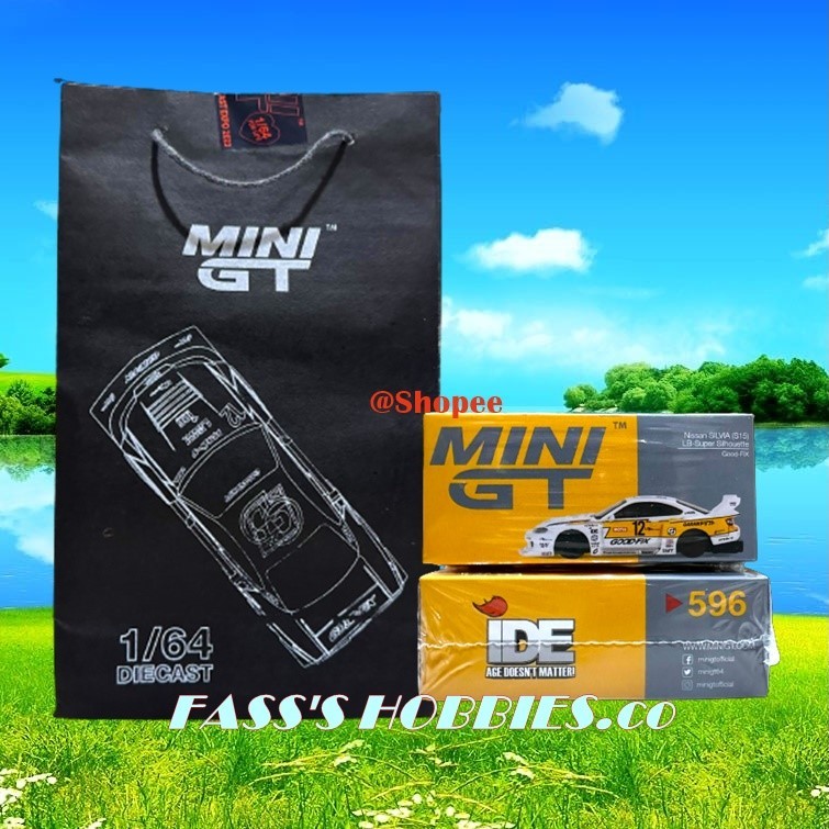 MINI GTTM 596 SEAL IDE NISSAN SILVIA S15 LB-SUPER SILHOUETTE GOOD-FIX ...