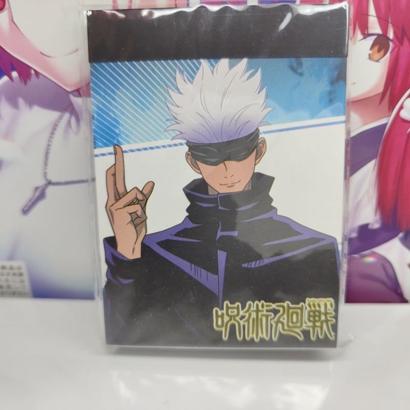 Jujutsu Kaisen Gojo Satoru Official mini notepad / JJK | Shopee Singapore