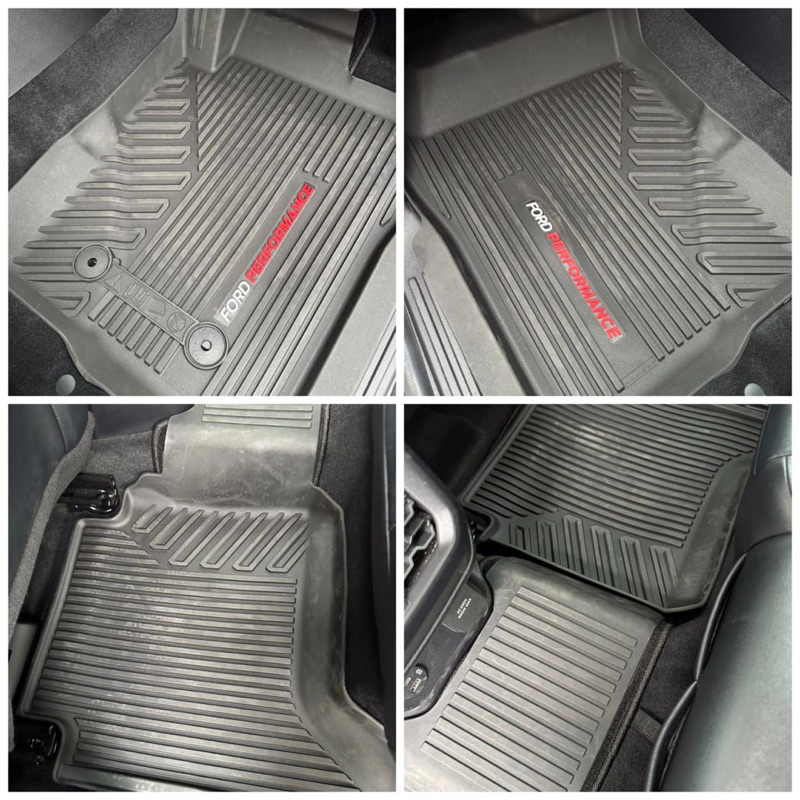 Ford Ranger Raptor Next Gen T9 Floor Mat Rubber High Quality Full ...