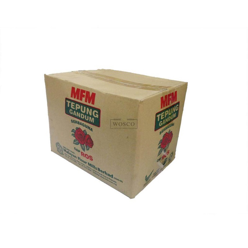 Mfm all-purpose wheat flour stamp ros 850gm halal baking flour 12pt ...