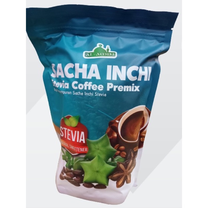 KOPI SACHA INCHI + STEVIA KOPI COFFEE PRACAMPUR 20 SACHET 20 sachet x ...