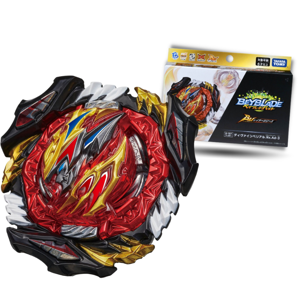 [BEYFAN] B-197 Booster Divine Belial Nexus Adventure-3 | Takara Tomy Beyblade Burst BU/DB ...
