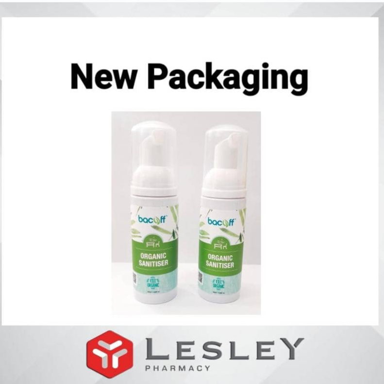Bacoff Natural Hand Sanitiser 50ml x 2 (Twin Pack) | Shopee Singapore