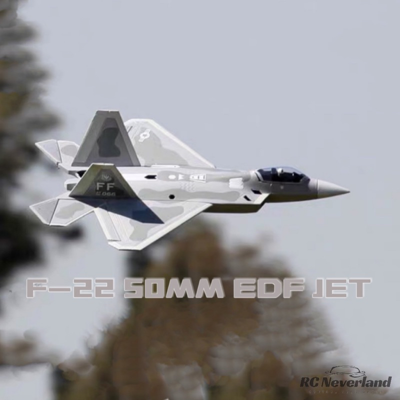 F22 50MM EDF JET PNP 3S RC plane turbine fixed wing aircraft Remote ...