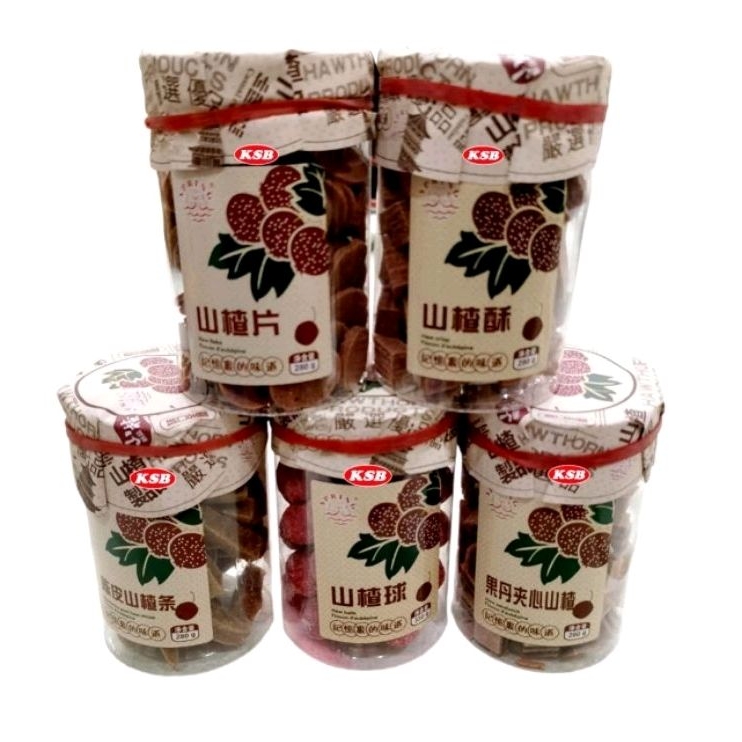 [280g] Spring Haw Flake/Haw Balls/Haw Crispy/Haw Stripe/Haw Sanwich ...