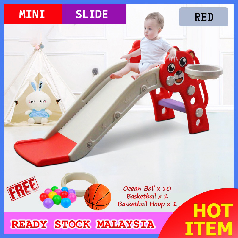 GooGoo Bird Mini Bear Children Slide Playground Indoor Home DIY Kids ...