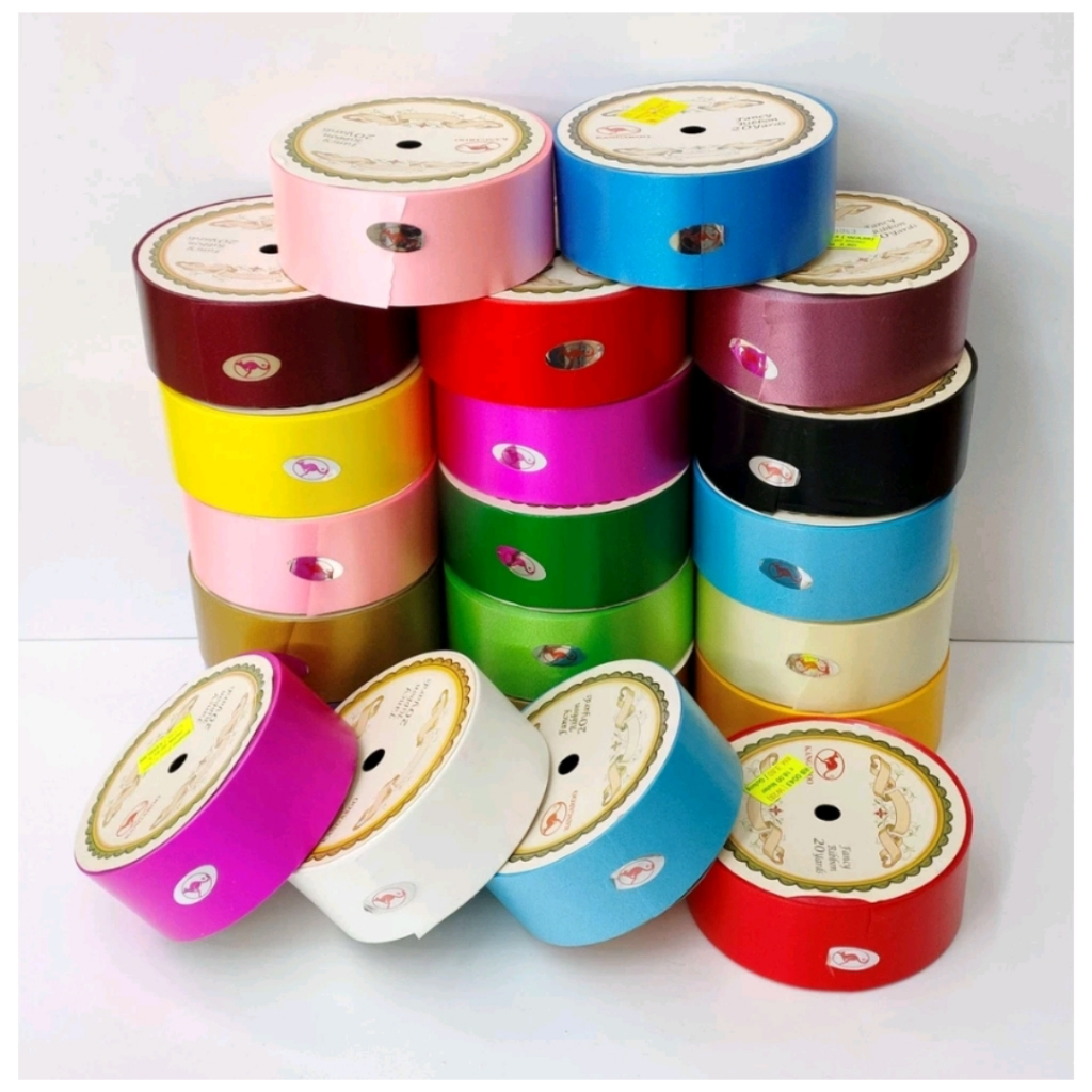 1. 5" (38mm) PP Ribbon Plain (20yds) /polypropylene ribbon / Reben PP ...