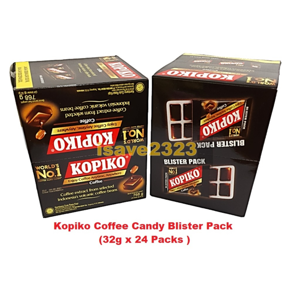 Kopiko Coffee Candy Blister Pack (32g x 24 Packs) | Shopee Singapore