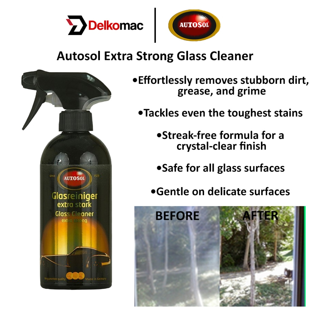 Autosol Extra Strong Glass Cleaner (500ml) | Shopee Singapore