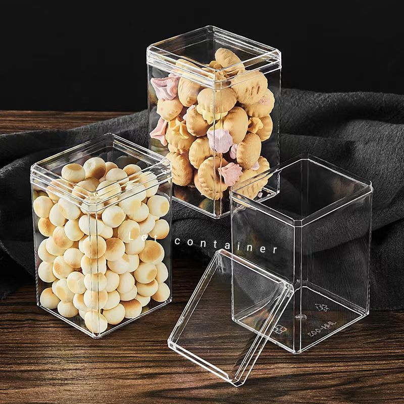Transparent Biscuit box balang biskuT bekas biskut balang biskut raya ...