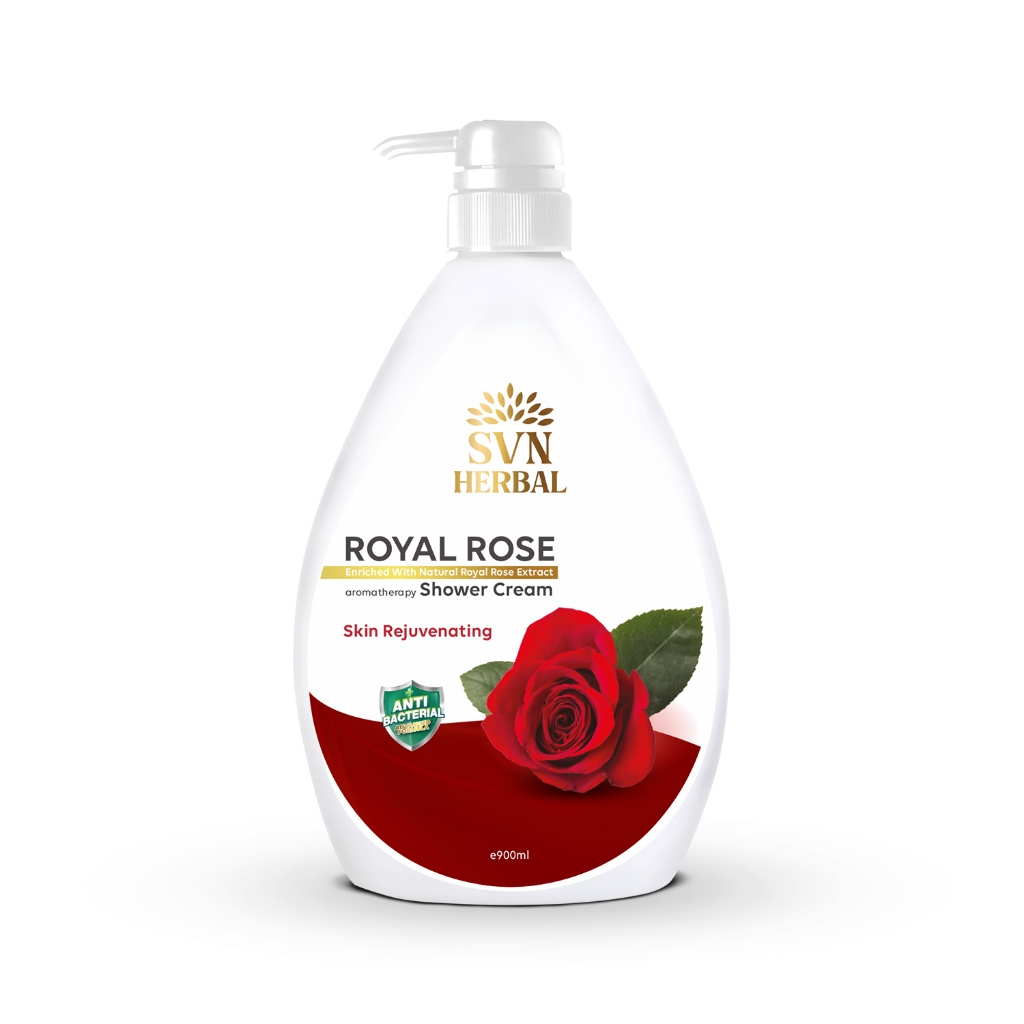 SVN Herbal Royal Rose Shower Cream 900ml | Shopee Singapore
