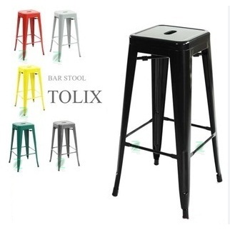 PREMIUM QUALITY METAL TOLIX BAR STOOL/CAFE STOOL | Shopee Singapore