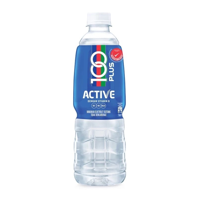 [2 Bottle] 100 Plus Active 1L (1000ml) with Vitamin B Non-Carbonated Isotonic Electrolyte Drink ...